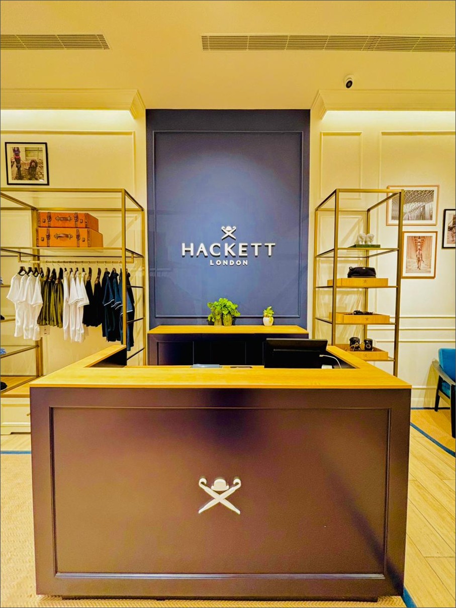 Hackett London - Slott Wall Fixtures India Pvt. Ltd.